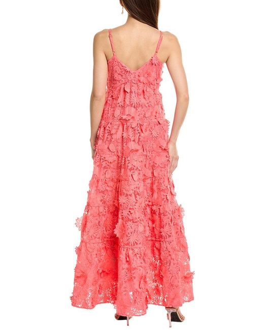 FLORA BEA NYC Davie Maxi Dress in Pink | Lyst