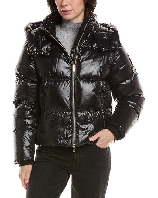 Moose Knuckles Moonstone Jacket in Black | Lyst UK