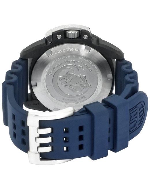 Luminox Scott Cassell Deep Dive Watch in Blue for Men | Lyst