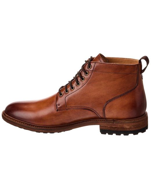Warfield & Grand Plain Toe Leather Boot in Brown for Men | Lyst
