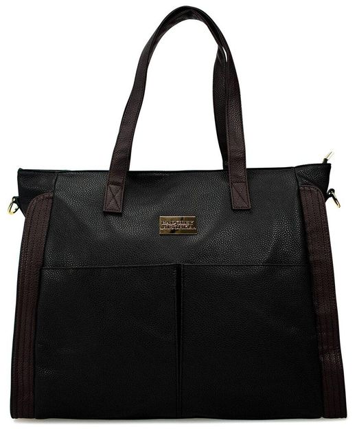 Badgley Mischka Rose Travel Weekender Tote In Black Lyst