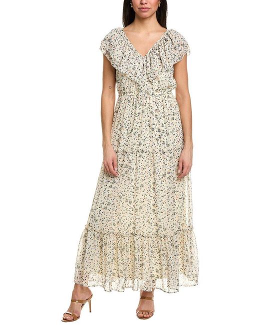 Julia Jordan Yoryu Maxi Dress in Natural | Lyst