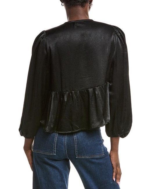 ANNA KAY Kaelyna Blouse in Black | Lyst UK