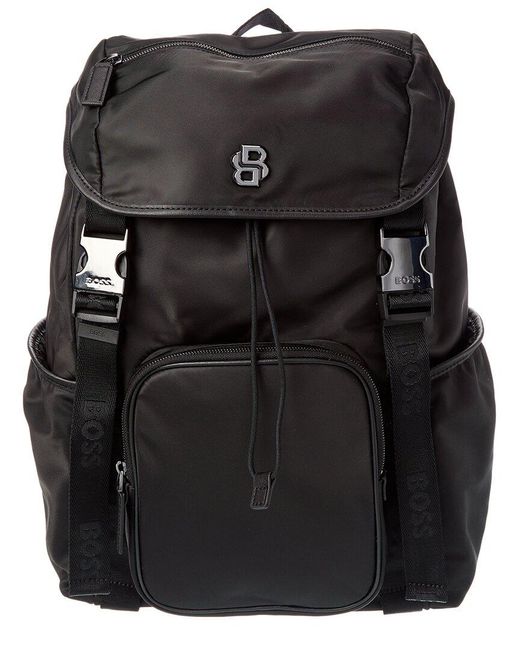 BOSS Icon Backpack in Black for Men | Lyst