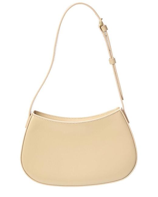 Celine Tilly Medium Leather Shoulder Bag in Natural | Lyst UK