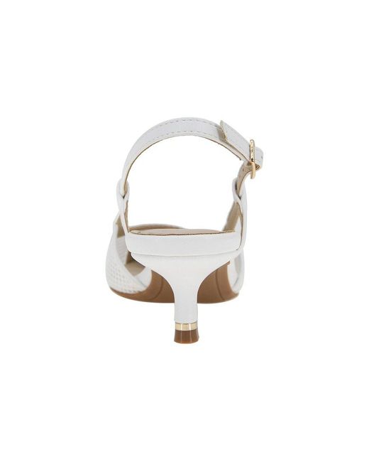 Kenneth Cole Martha Mesh Pump in White | Lyst UK