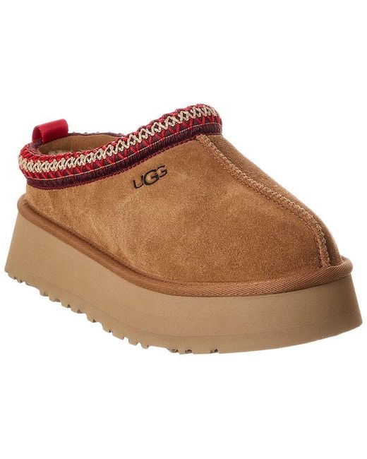 UGG Tazz Ii Suede Slipper in Brown | Lyst UK