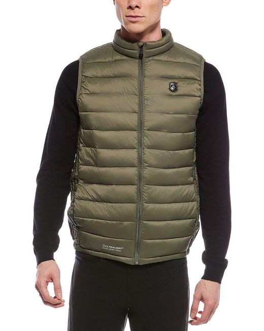 Point Zero Ultralight Quilted Vest in Green for Men | Lyst UK