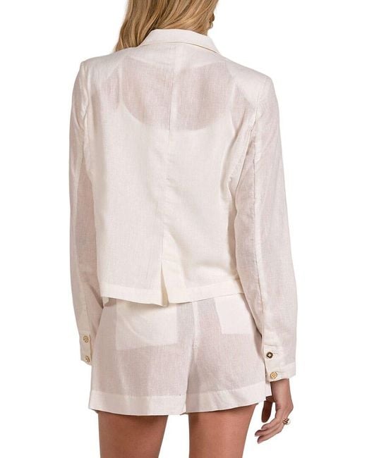 Elan Jacket in Natural | Lyst