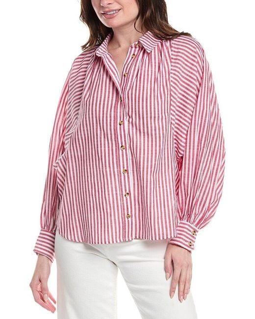 Fate Batwing Shirt in Red | Lyst