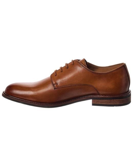 Dune Sethel Leather Oxford in Brown for Men | Lyst UK