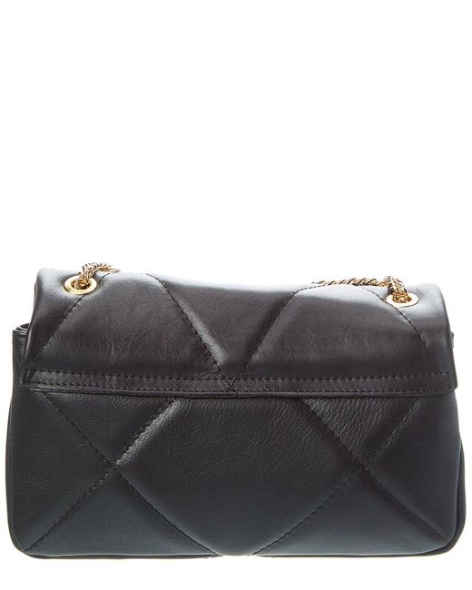 Persaman New York Sage Leather Shoulder Bag in Gray | Lyst