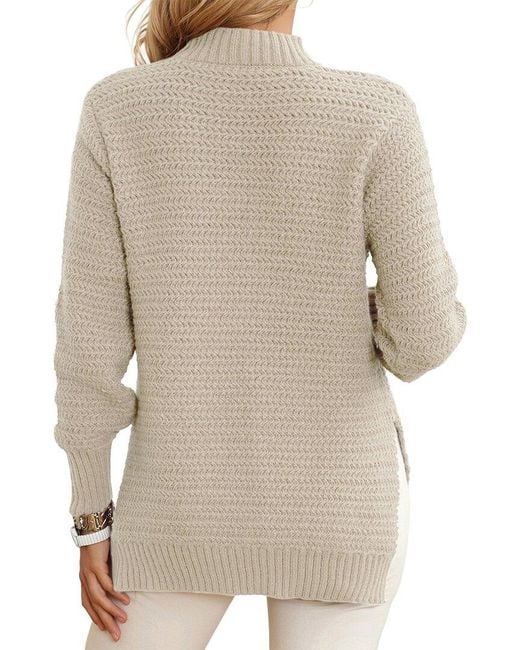 Kayla Paris Sweater in Grey | Lyst UK