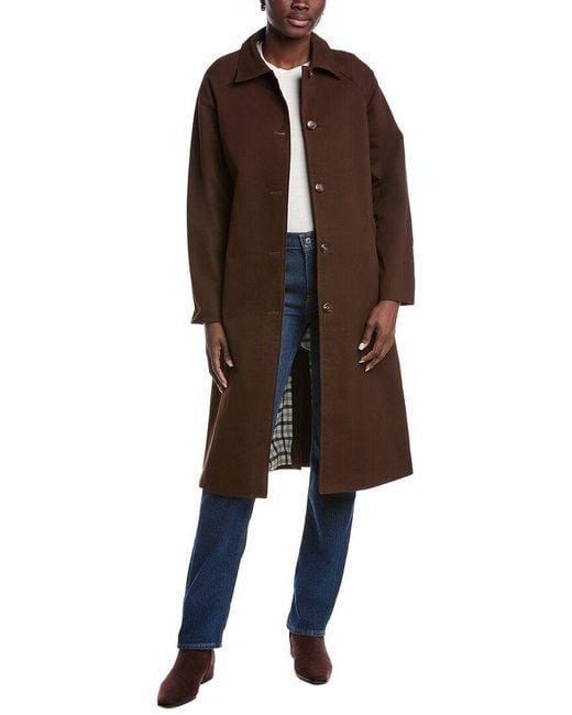 ANNA KAY Manchester Trench Coat in Brown | Lyst UK