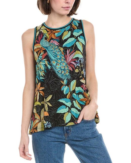 Johnny Was The Janie Favorite Swing Tank in Blue | Lyst UK