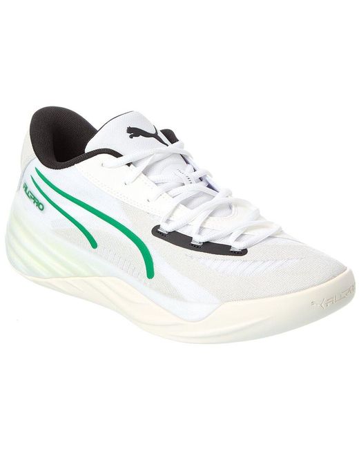 PUMA All-Pro Nitro Sneaker in White for Men | Lyst UK