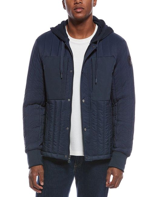 Pajar Carnelian Lightweight Vertical Channel Quilted Jacket in Blue for ...