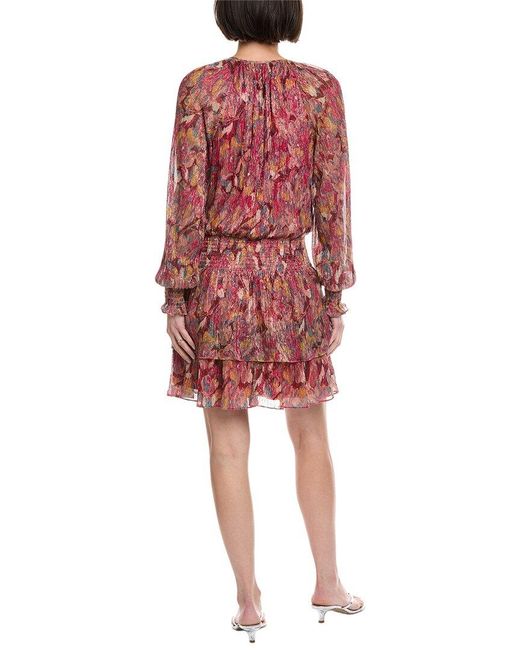 Ramy Brook Ricky Mini Dress in Red | Lyst UK