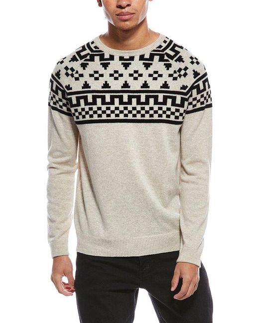 SCOTT & SCOTT LONDON Brodie Cashmere Fairisle Wool & Cashmere-Blend ...