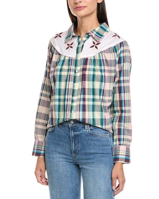 ANNA KAY Blouse in Blue | Lyst