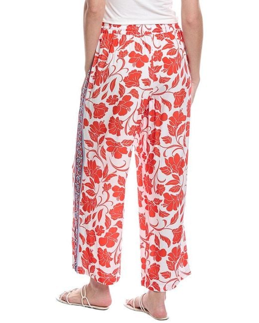 Tommy Bahama Fiori Border Pant in Red | Lyst UK