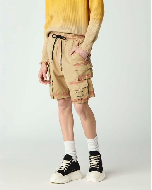 Mauna Kea Corroded Cargo Shorts in Natural for Men - Lyst