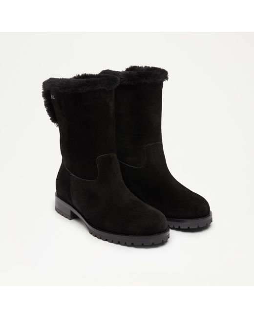 Russell & Bromley Unfold Fold Down Boot in Black | Lyst UK