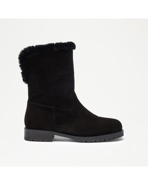Russell & Bromley Unfold Fold Down Boot in Black | Lyst UK