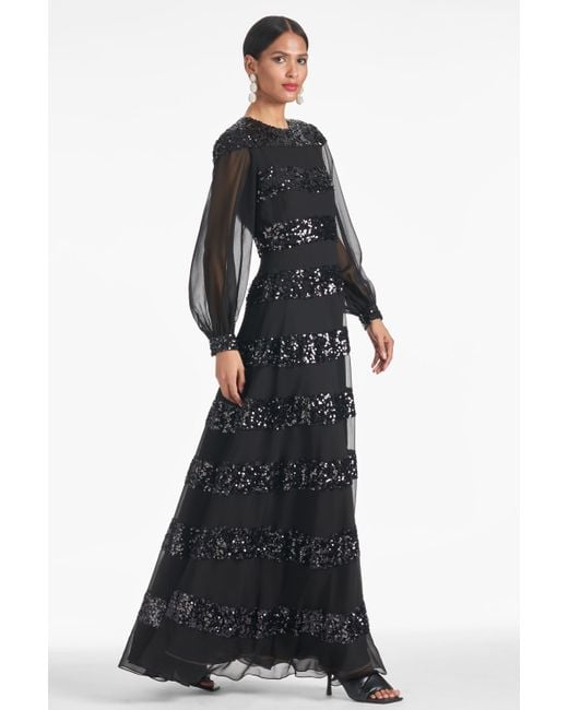 Sachin & Babi Brenda Gown in Black | Lyst