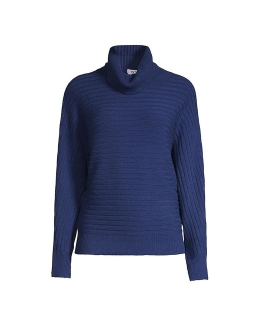 525 America Soft Turtleneck Pullover Sweater in Blue | Lyst 525 America Soft Turtleneck Pullover Sweater in Blue | Lyst