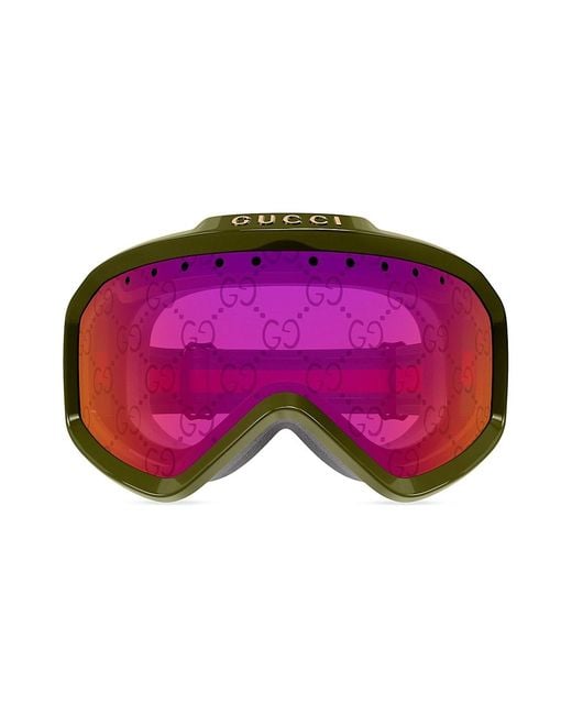Gucci Ski Mask Injection Goggles in Pink for Men | Lyst