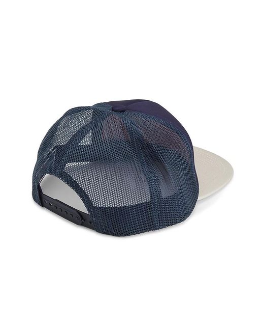 Herschel Supply Co. Whaler Logo Mesh Baseball Cap in Blue for Men | Lyst