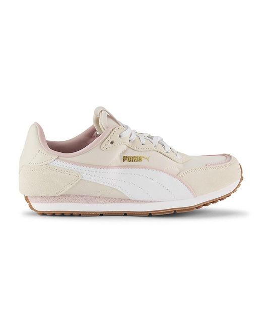 PUMA St Miler Logo Low-Top Sneakers in White | Lyst UK