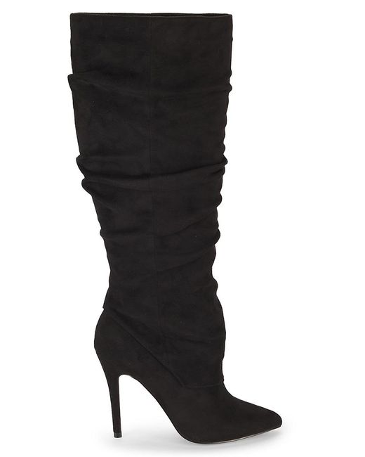 Charles David Papi Slouchy Stiletto Tall Boots in Black | Lyst