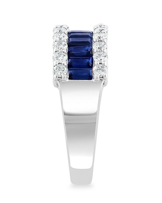 Effy 14K, & Diamond Ring in Blue | Lyst
