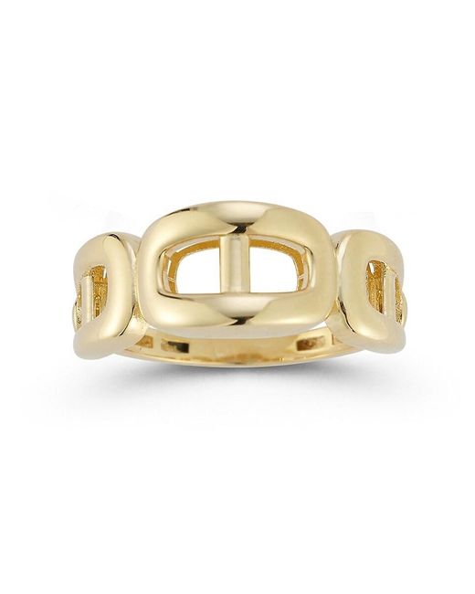 Saks Fifth Avenue 14K Graduated Mariner Link Ring in Metallic | Lyst