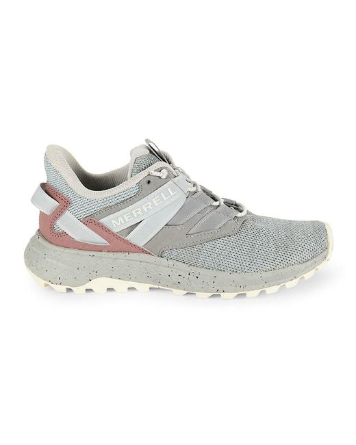 Merrell Dash Bungee Low Top Sneakers in Gray | Lyst