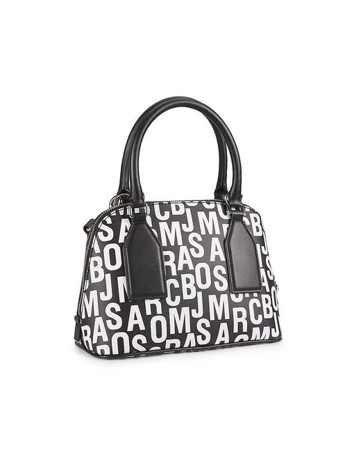 Marc Jacobs Monogram Print Crossbody Bag in White | Lyst