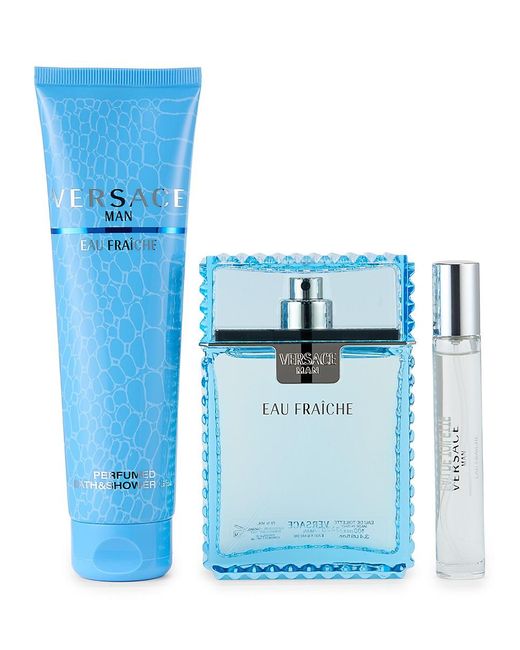 Versace 3-Piece Eau Fraîche Gift Set in Blue | Lyst