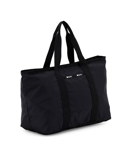 LeSportsac Logo Packable Tote in Black | Lyst
