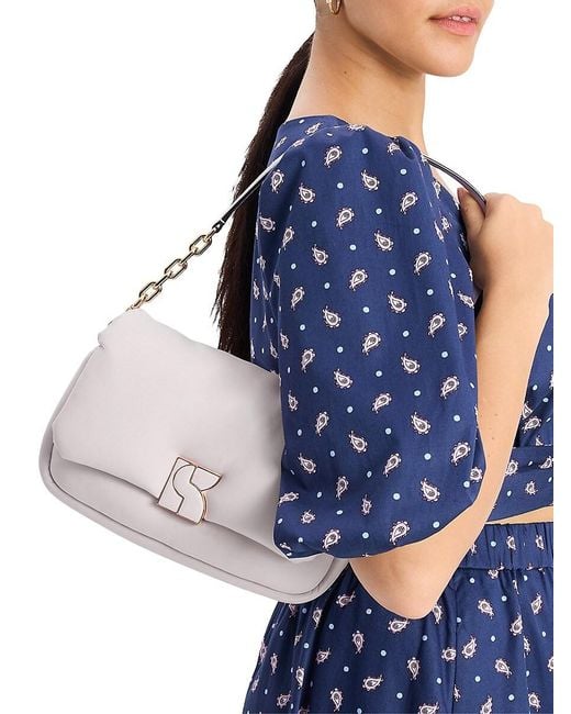 Kate Spade Dakota Puffy Leather Crossbody Bag in Pink | Lyst