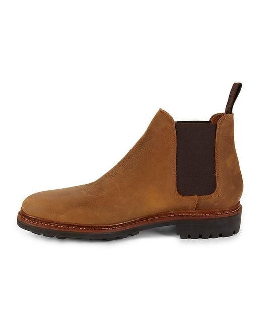 Allen Edmonds Wren Leather Chelsea Boots in Brown for Men | Lyst