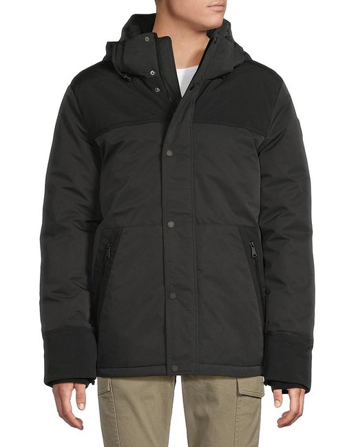 Pajar Wiyot Puffer Jacket in Black for Men | Lyst