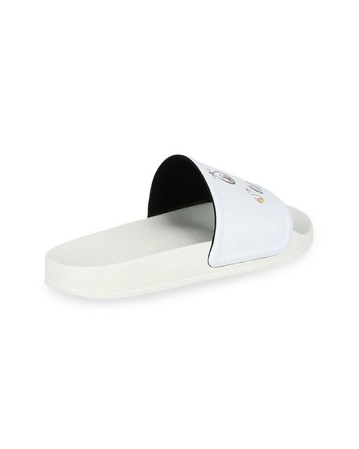 Opening Ceremony Graplic Pool Slides in White for Men | Lyst