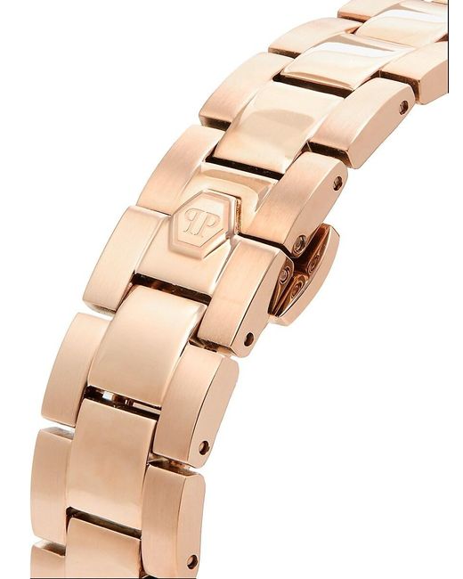 Philipp Plein Nobile Lady Ip Rose Stainless Steel Chronography Bracelet ...