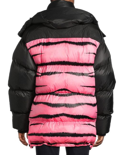 Valentino Zebra Striped Oversized Puffer Jacket for Men | Lyst UK