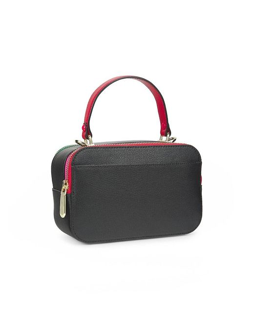 Karl Lagerfeld Simone Embellished Logo Leather Two Way Camera Bag in ...