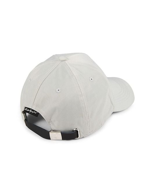 Karl Lagerfeld Logo Cotton Baseball Cap in Black for Men | Lyst UK