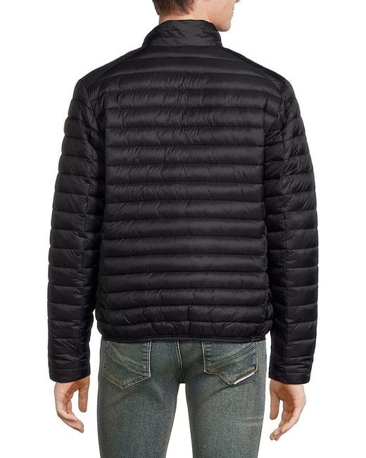 Save The Duck Alexander Packable Puffer Jacket in Black for Men | Lyst