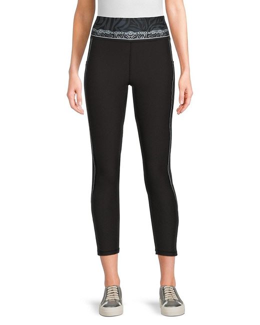 Johnny Was Bee Active Solid Leggings in Black | Lyst